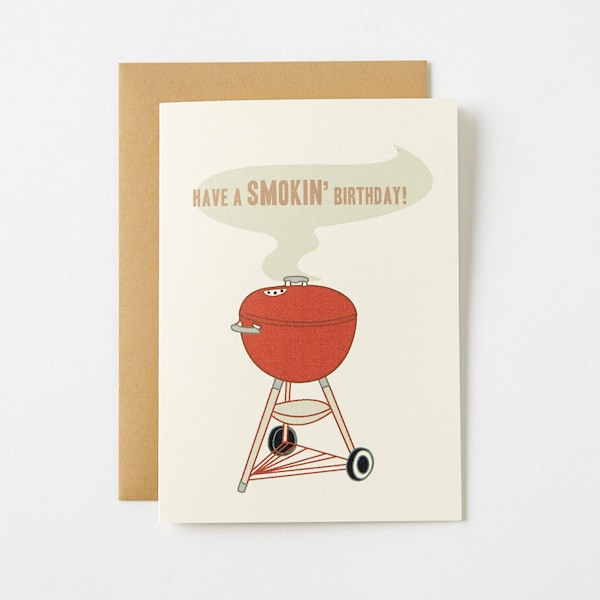 Manly Birthday Card - Etsy