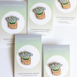 Sad Plants Club Enamel / Lapel Pin - Etsy
