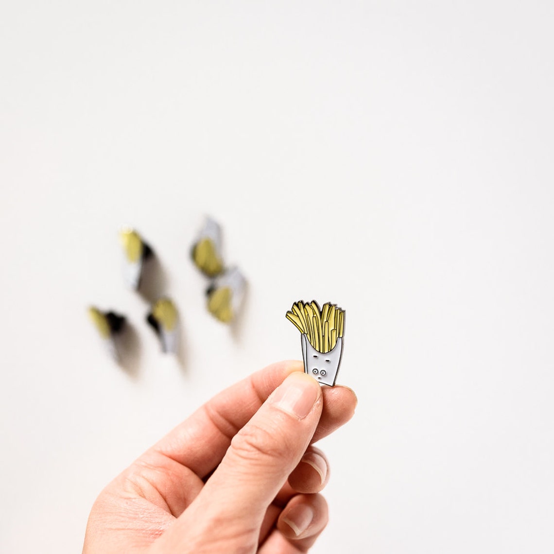 French Fry Enamel / Lapel Pin TGIF Postcard Office Holiday - Etsy