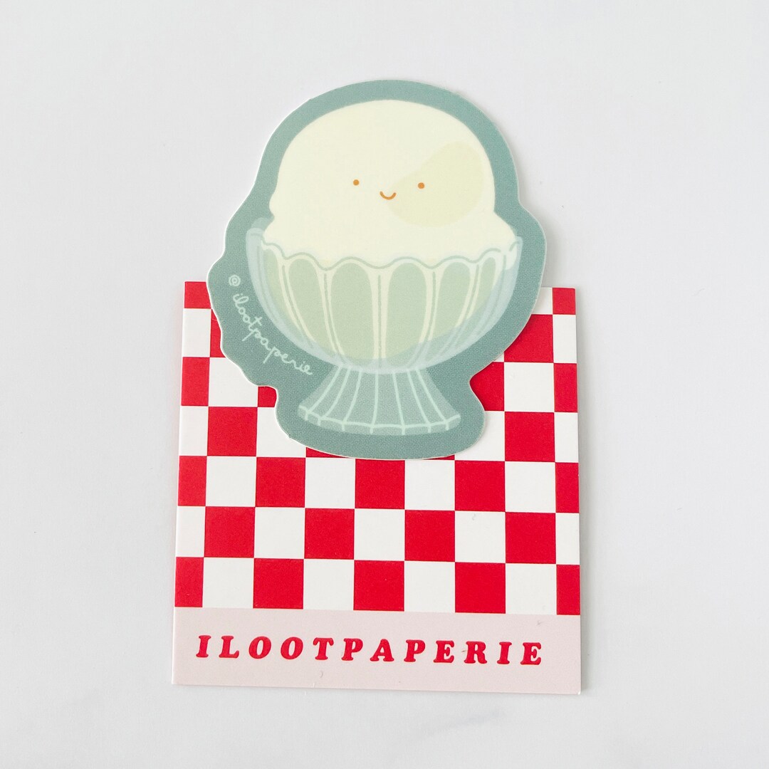 NEW** Ice Cream Scoop Mini Sticker - Etsy