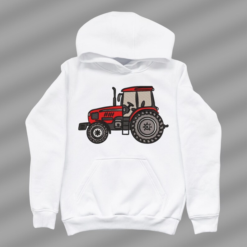 Tractor Embroidery Design for Machine Embroidery Digital File | PES DST ...