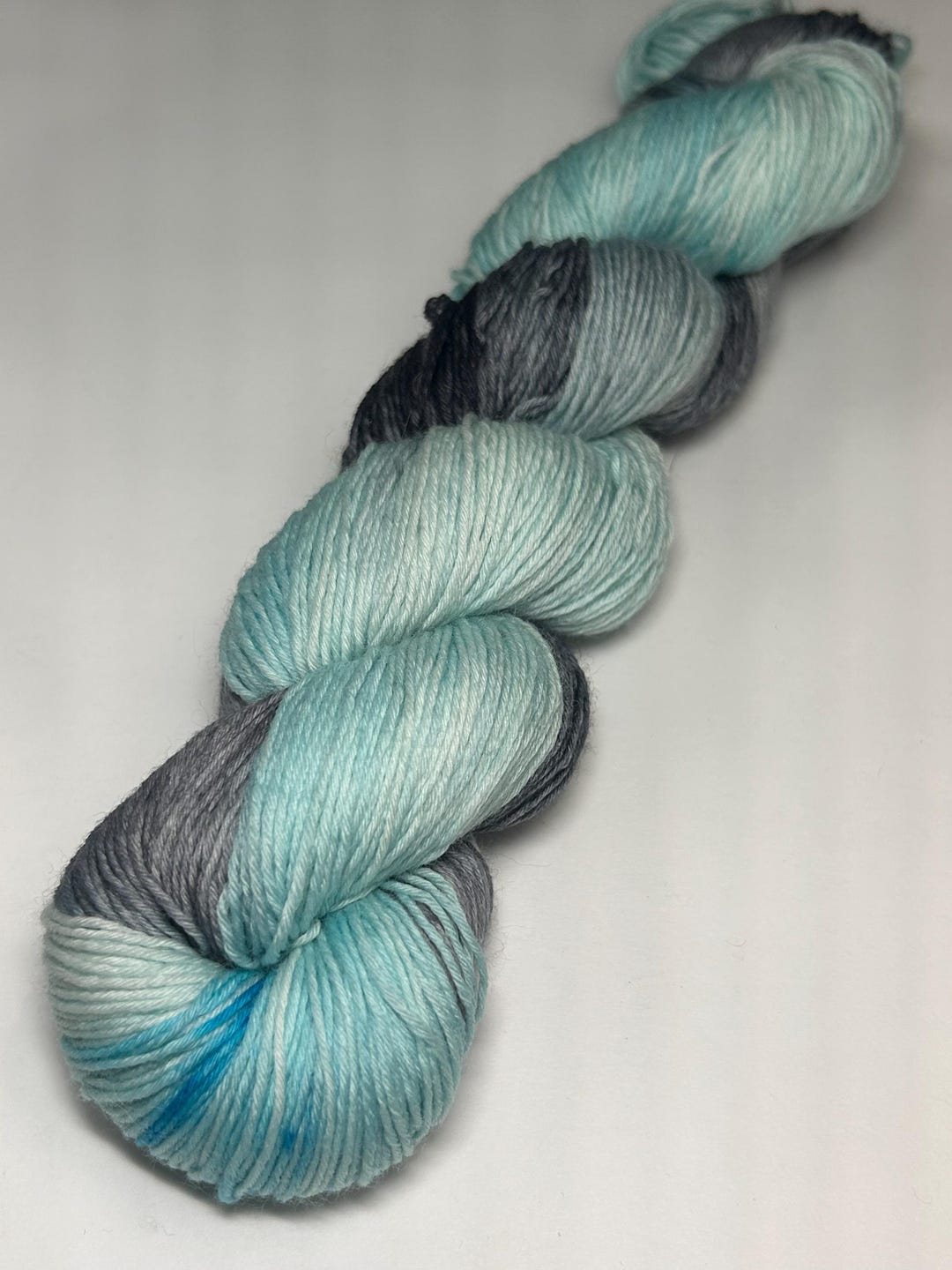 Blacklight Blueberry – UV Reactive Hand Dyed Yarn Knitting & Crocheting ...