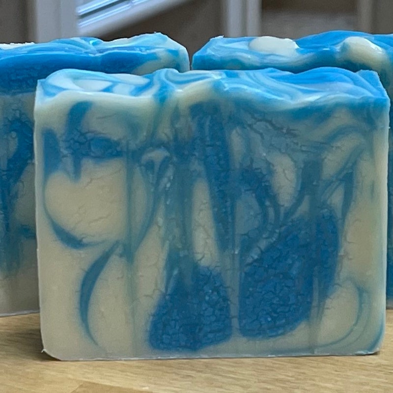Blue Soap - Etsy