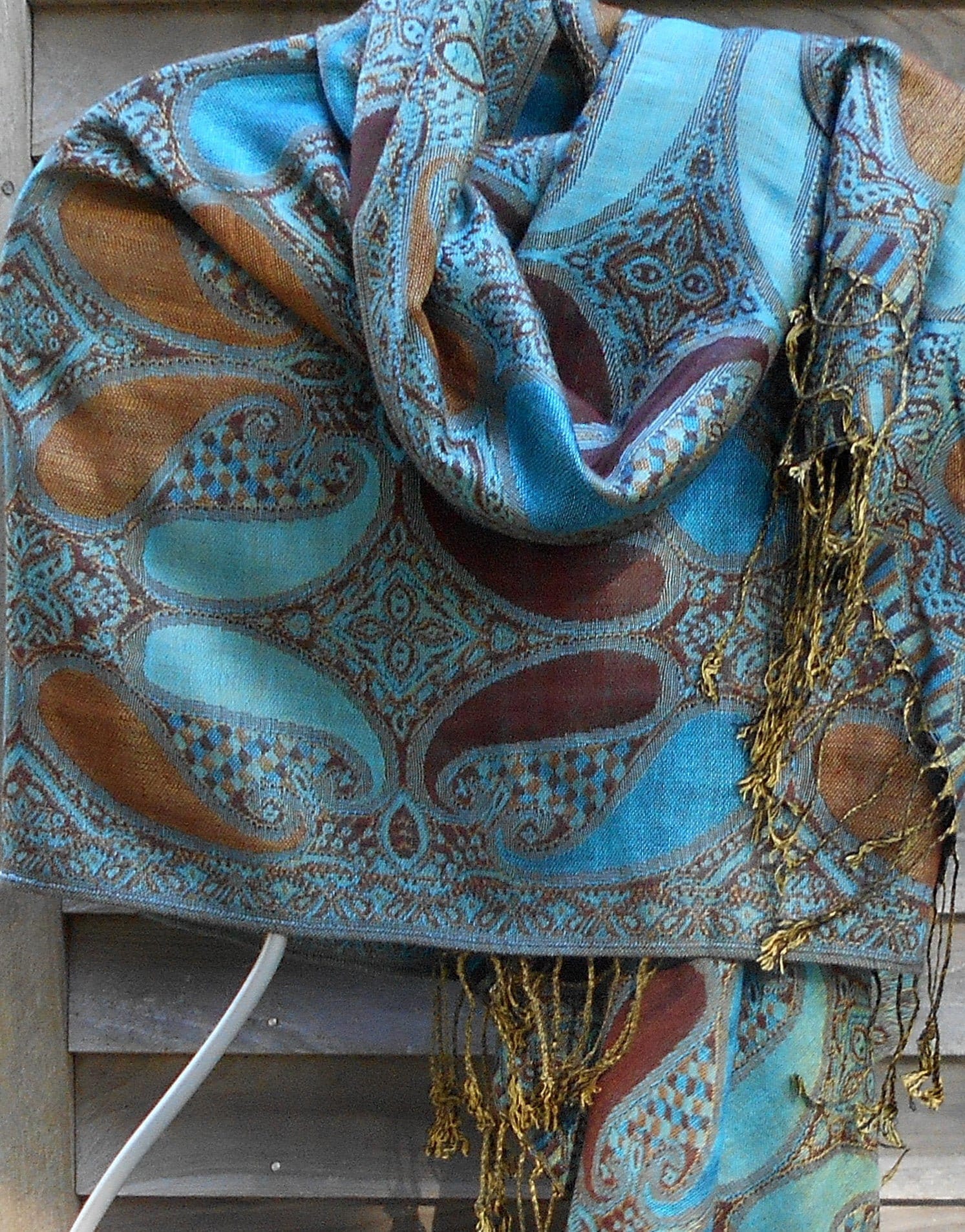 Pashmina Blue Star