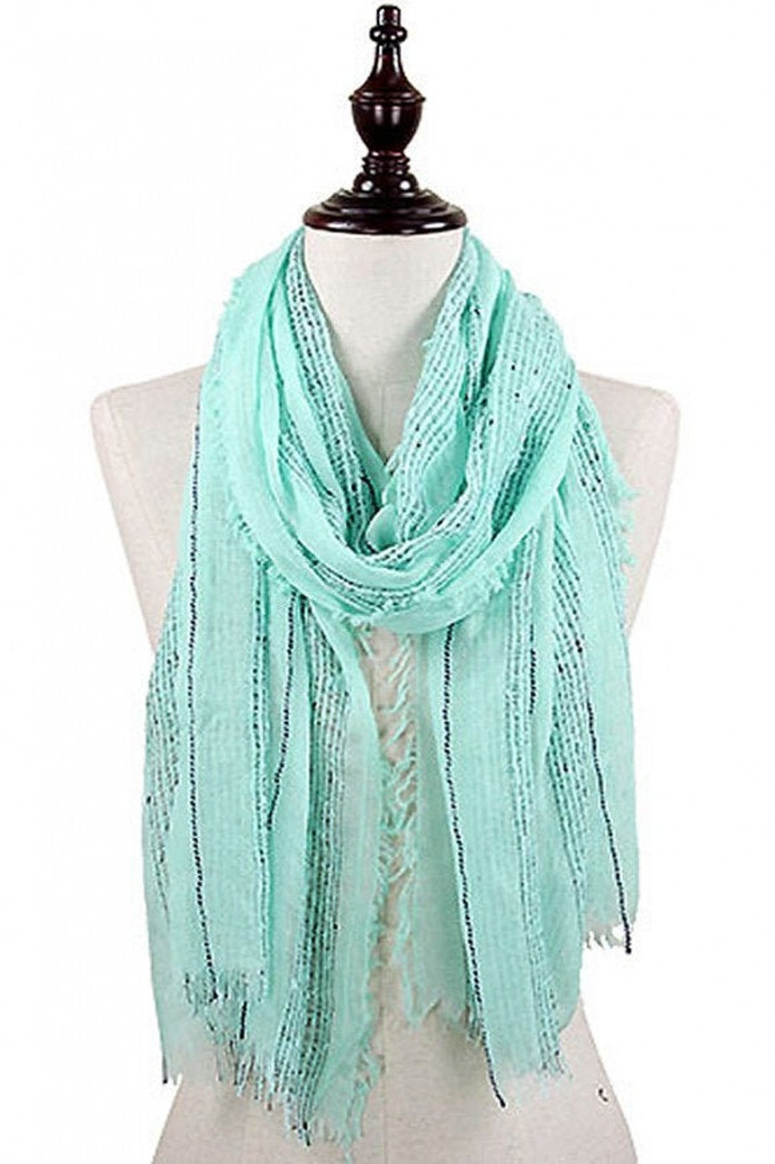 Fashion Scarf Fashion Scarf Woven Stripe Scarvesoversized - Etsy