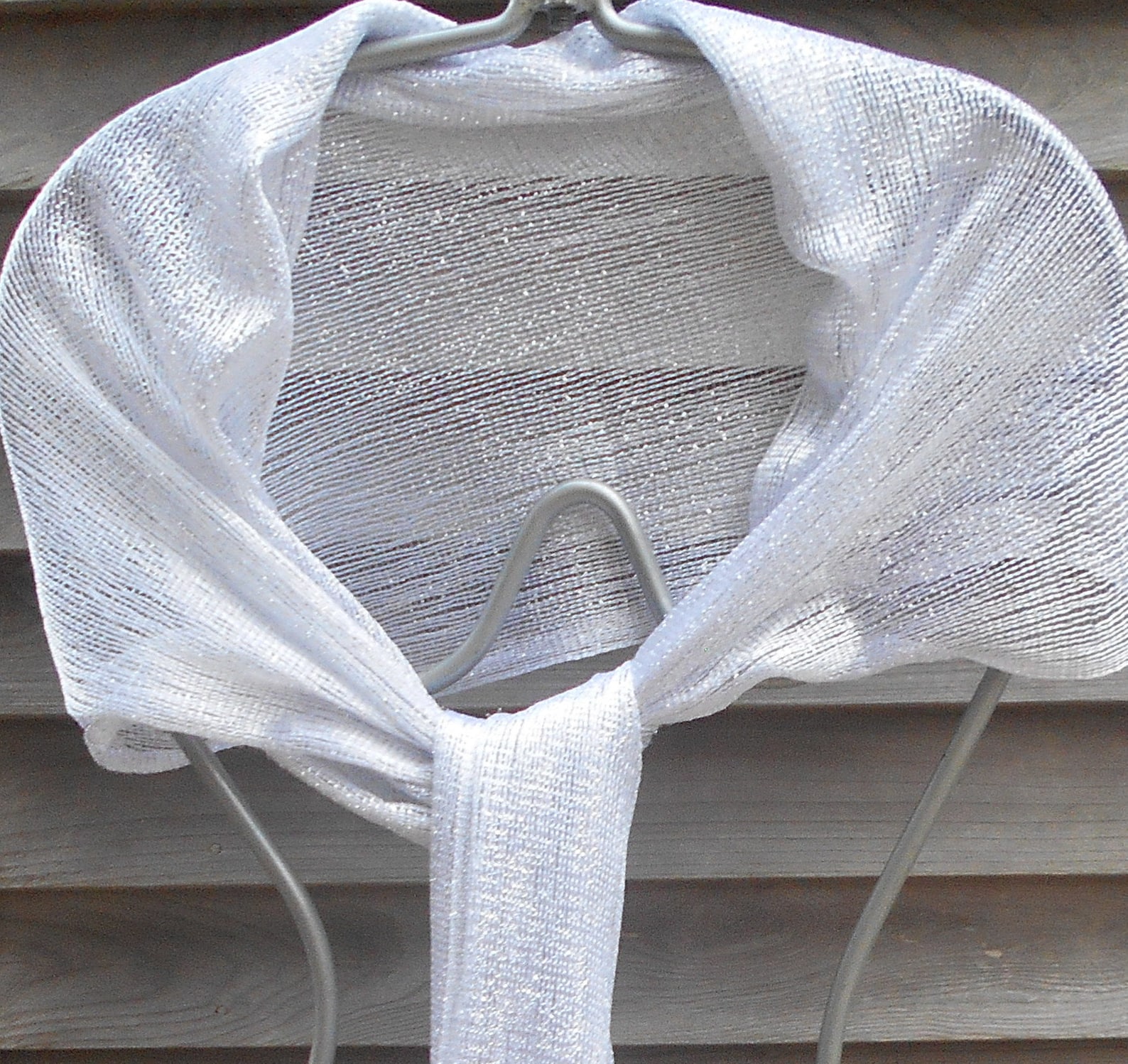 Rave Scarf Festival ScarfSexy White Metallic ScarfGlitzy | Etsy