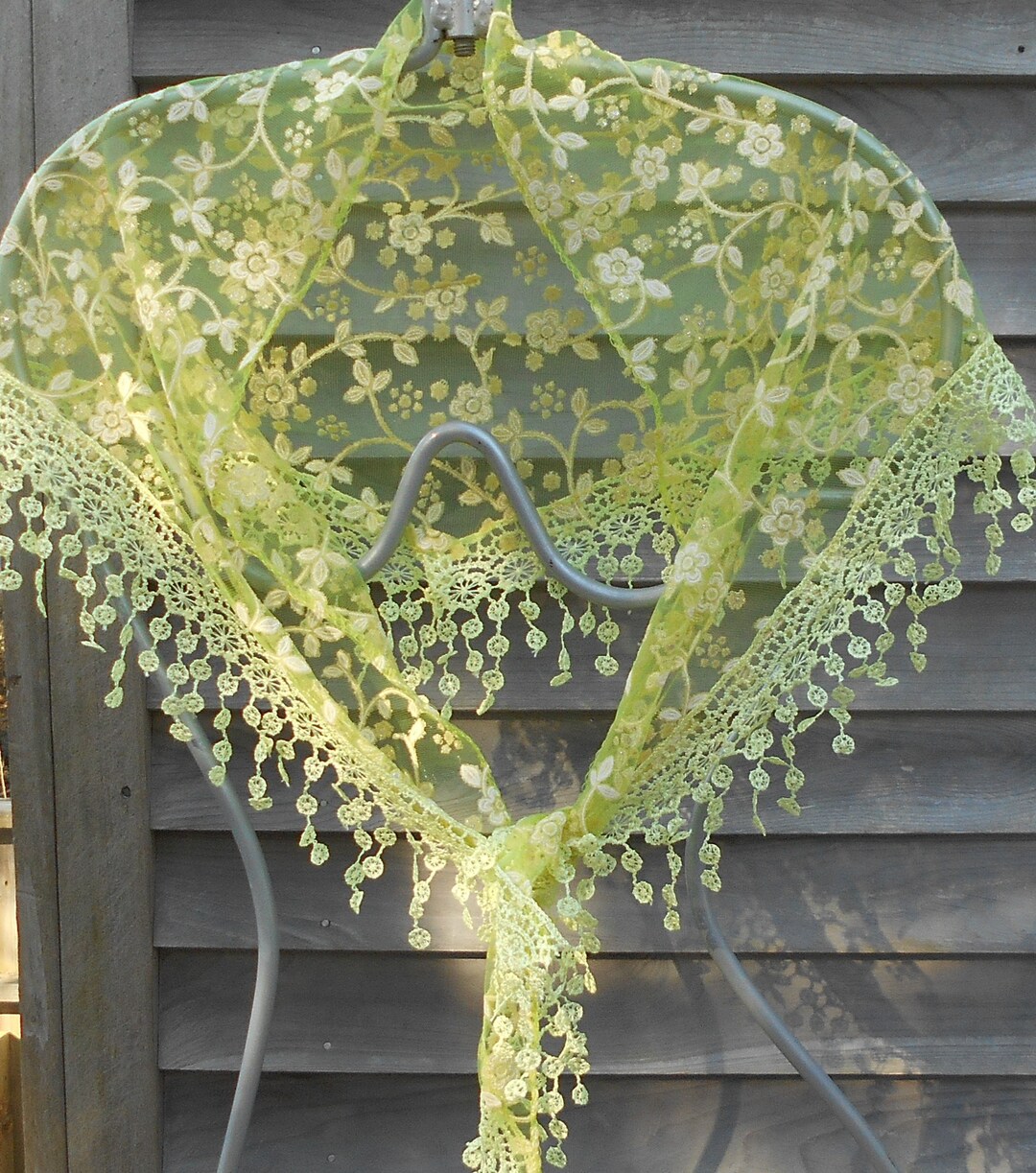 Chapel Shawl,mantilla,sexy Yellow Lace Scarf,triangle Shawl,bridal ...
