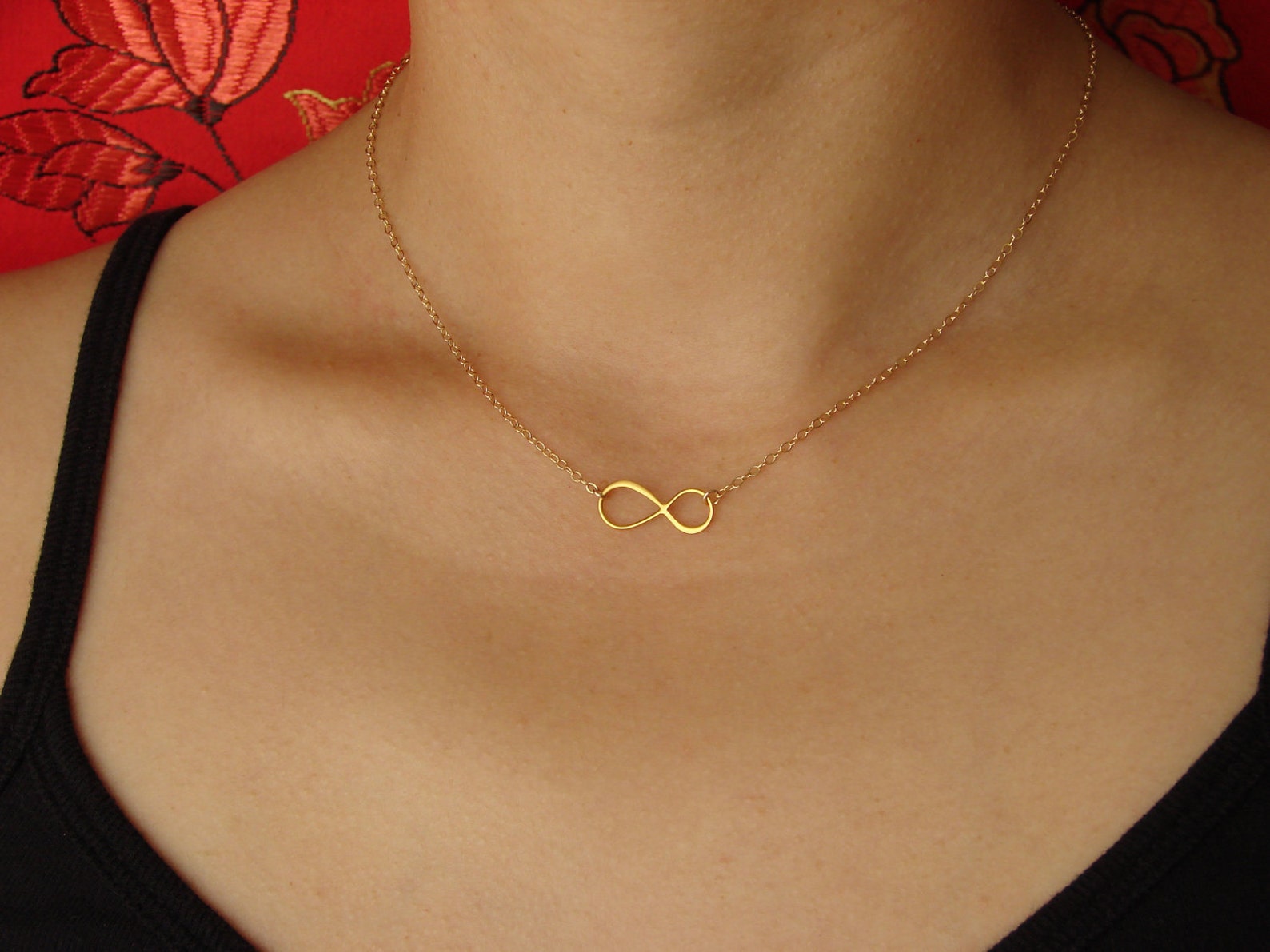 Infinity Necklace Gold Infinity Necklace Jewelry Infinity - Etsy