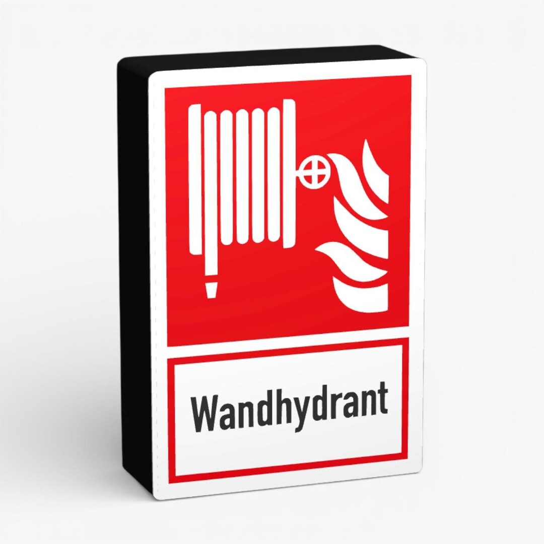 Wall Hydrant Rectangular Fire Brigade Sign Lamp - Etsy