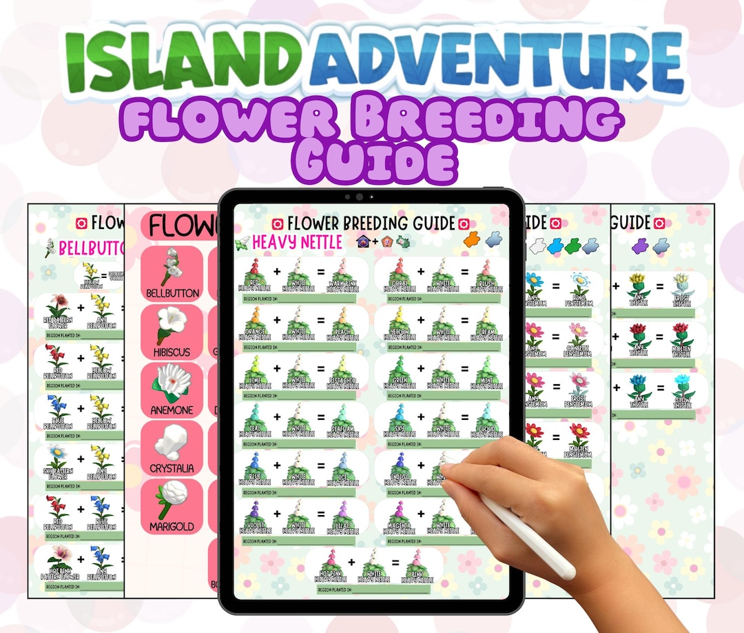 HKIA Island Adventure Non-event Flower Breeding Guide: Game Planner ...