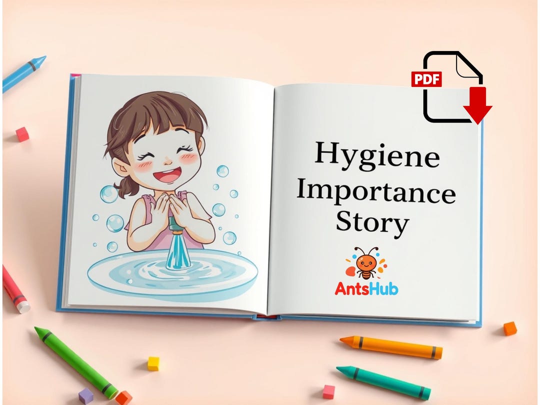 Printable Kids Hygiene Book: Laura's Story - Ages 5-7 (digital Download ...