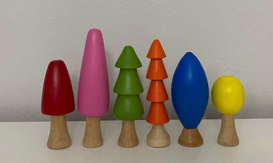 Waldorf Trees- Montessori Toys - Etsy