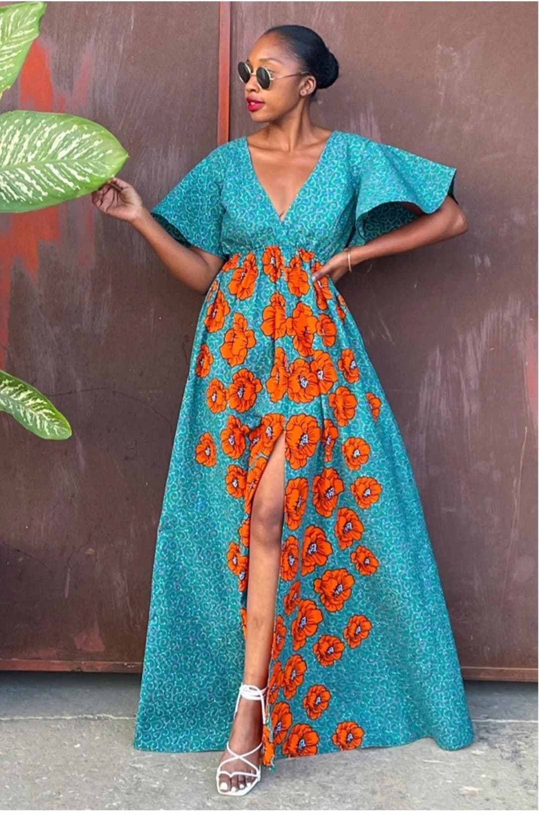 African Print Dress, Plus Size African Maxi Dresses for Women. Ankara ...