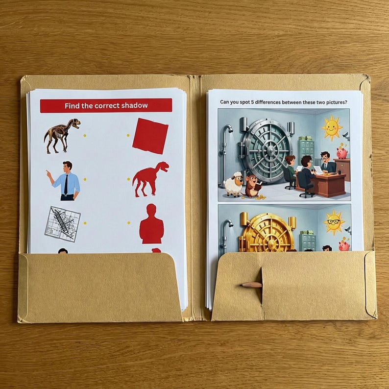 Community Helpers Puzzles, Spot the Difference, Shadow Match (PDF ...