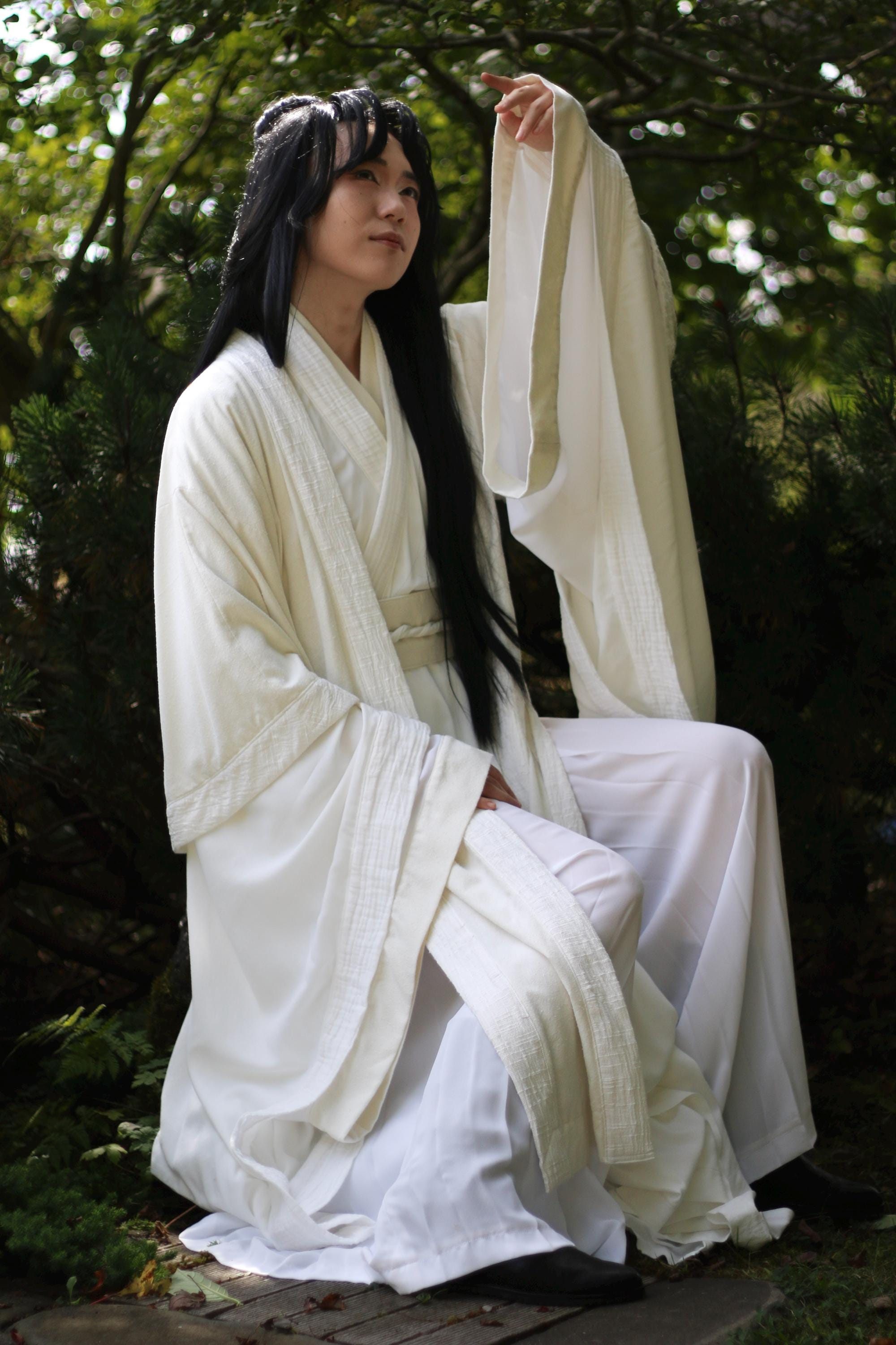 Unisex Hanfu Sewing Pattern With Instructions: Includes Yichang, Shenyi ...