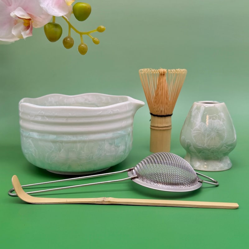 Crystal Matcha Tea Set - Etsy
