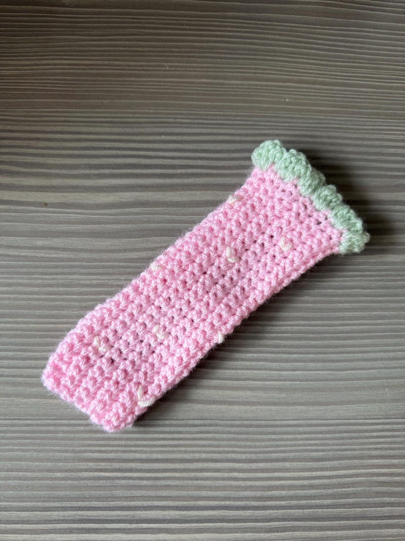 Crochet Strawberry Seatbelt Cover, Cute Car Accessories, Soft Strap Pad ...