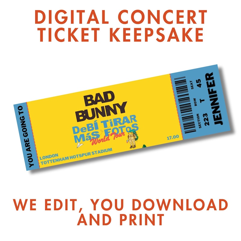 Custom Shirt Bad Bunny - Etsy