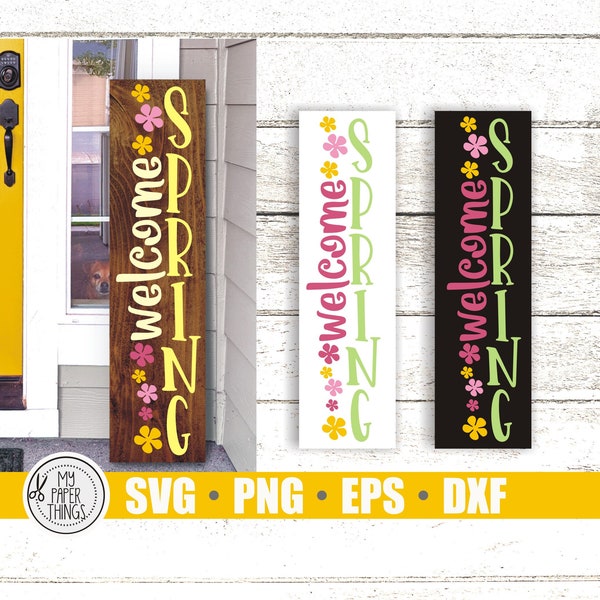 Vertical Welcome Sign - Etsy