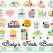 Baby's Firsts SVG, Baby's First Holidays Svg Bundle, Baby Shirt Design ...