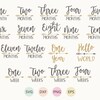 Baby's Firsts SVG, Baby's First Holidays Svg Bundle, Baby Shirt Design ...