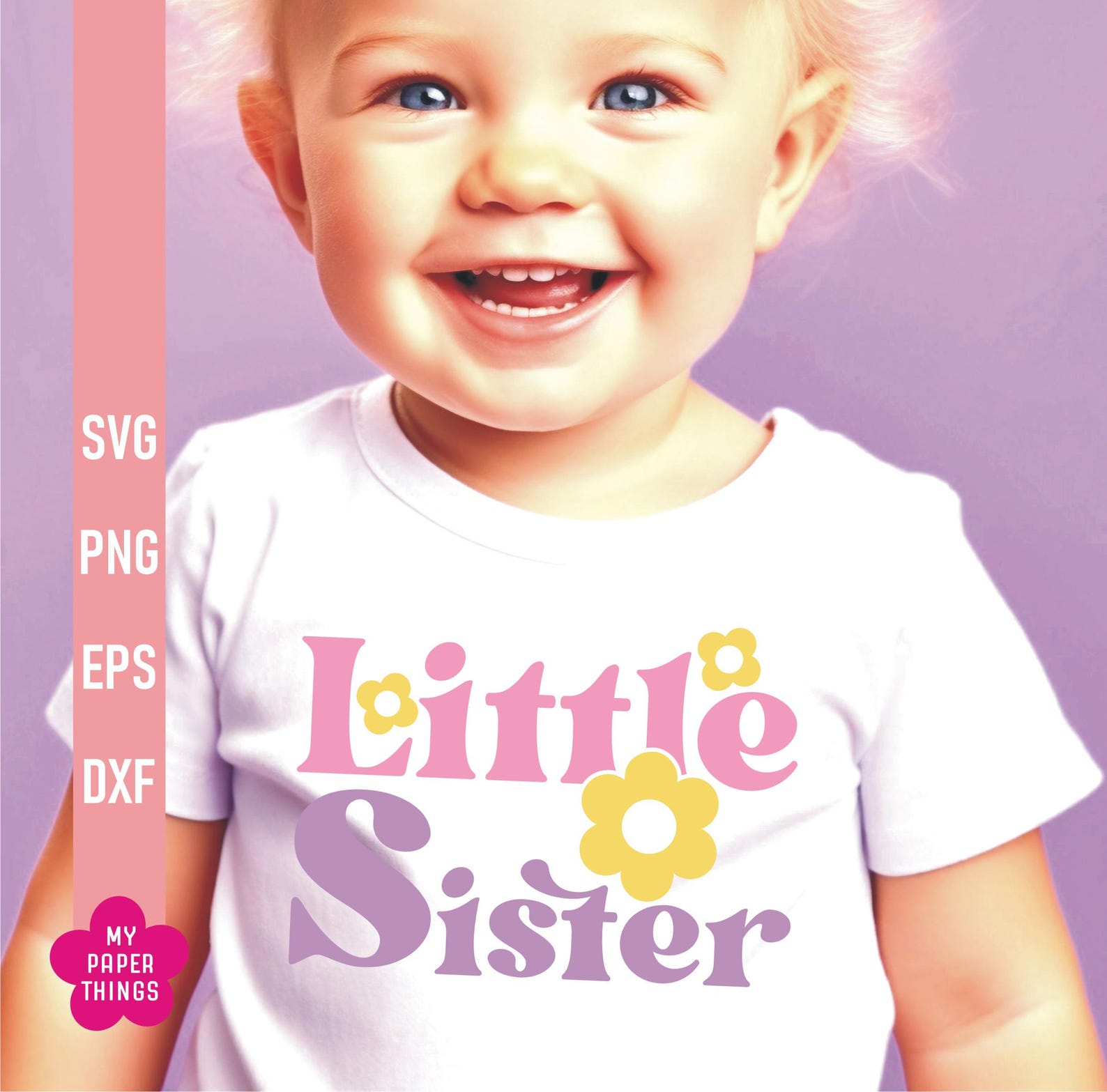 Little Sister Svg Png, Baby Girl Svg, Newborn Svg, Sister Svg, Baby ...