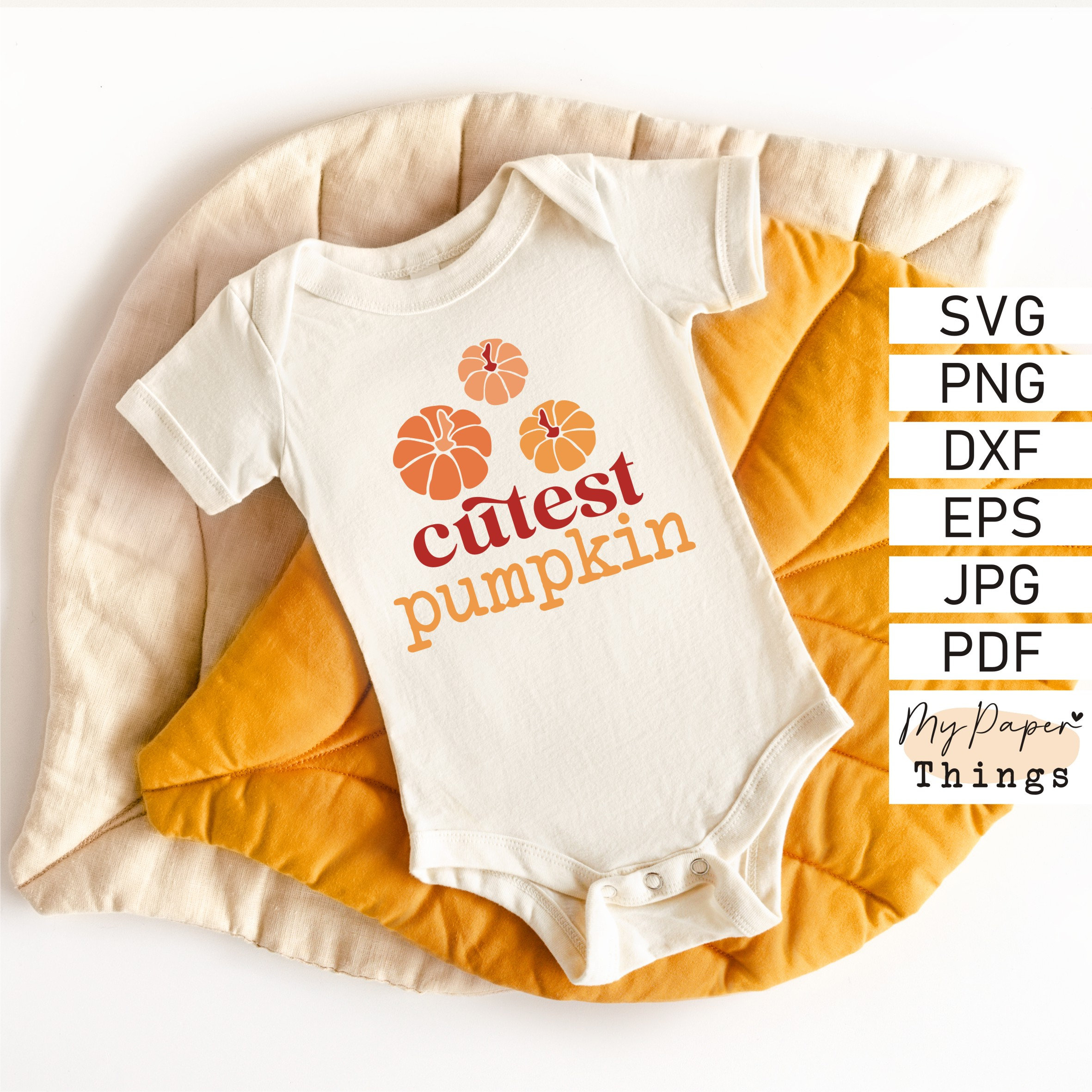 Baby Thanksgiving SVG Bundle Baby Fall SVG First - Etsy