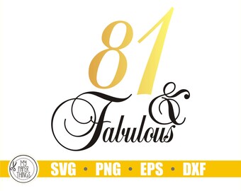 81st Birthday Shirt | Etsy