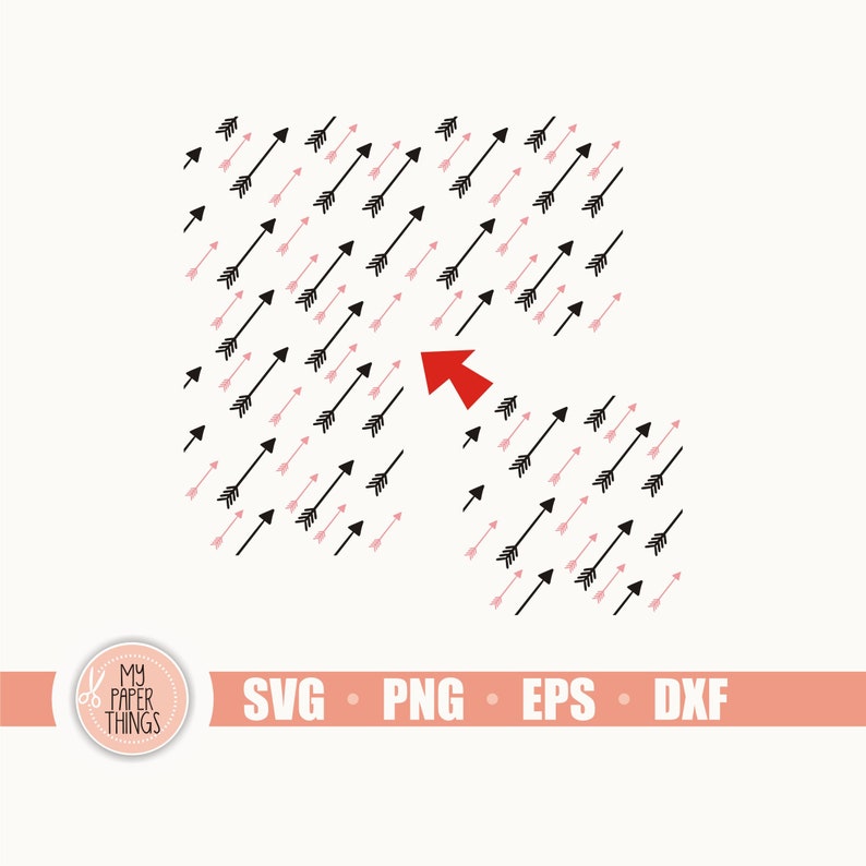 Seamless Pattern SVG Arrow Pattern Svg Background SVG - Etsy