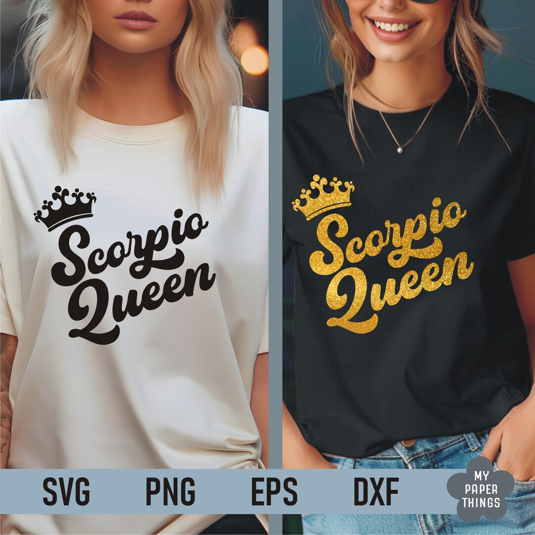 Scorpio Queen Svg, Scorpio Zodiac Sign Svg, Scorpio Png, Scorpio ...