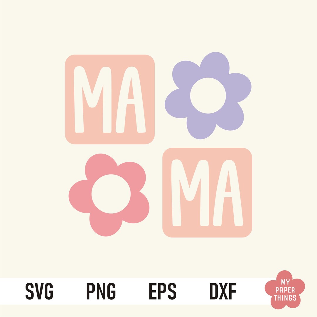 Checker Mama Svg Png, Mothers Day Svg, Retro Mom Clipart - Etsy