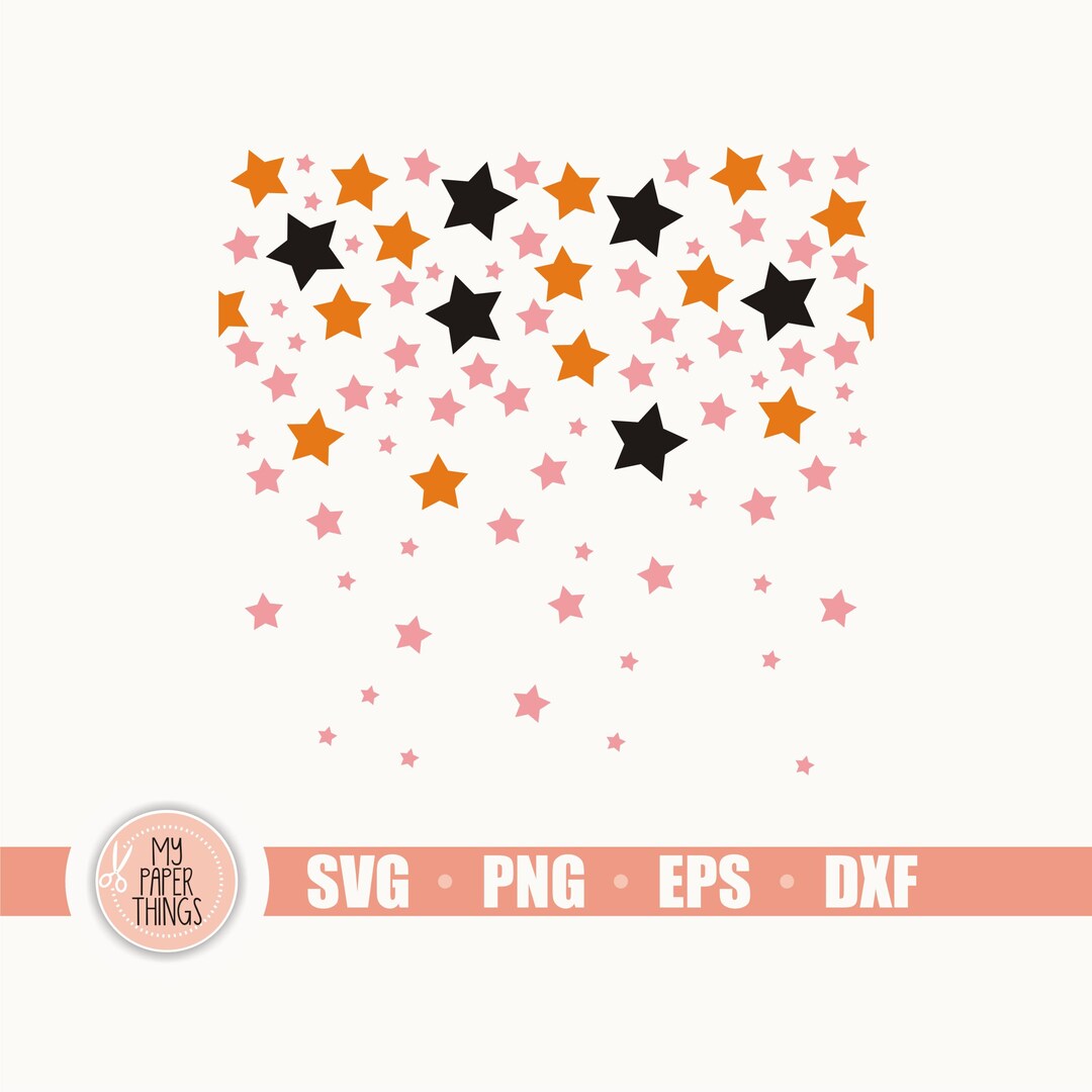 Stars Svg, Star Pattern, Seamless Pattern SVG, Background SVG, Kids ...