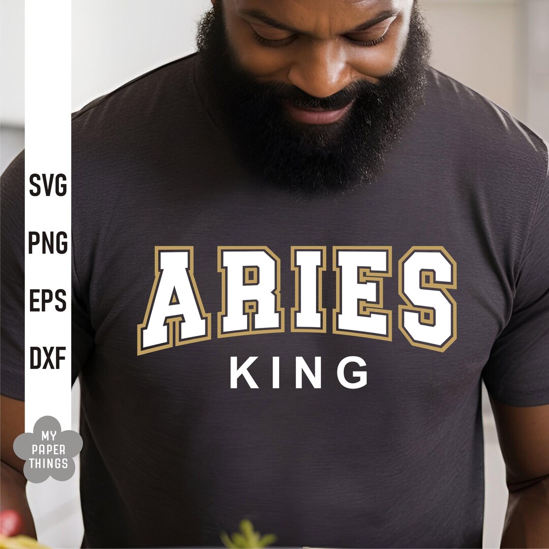 Aries Svg Png, Aries Svg for Man, Aries King Zodiac Sign Svg, Aries ...