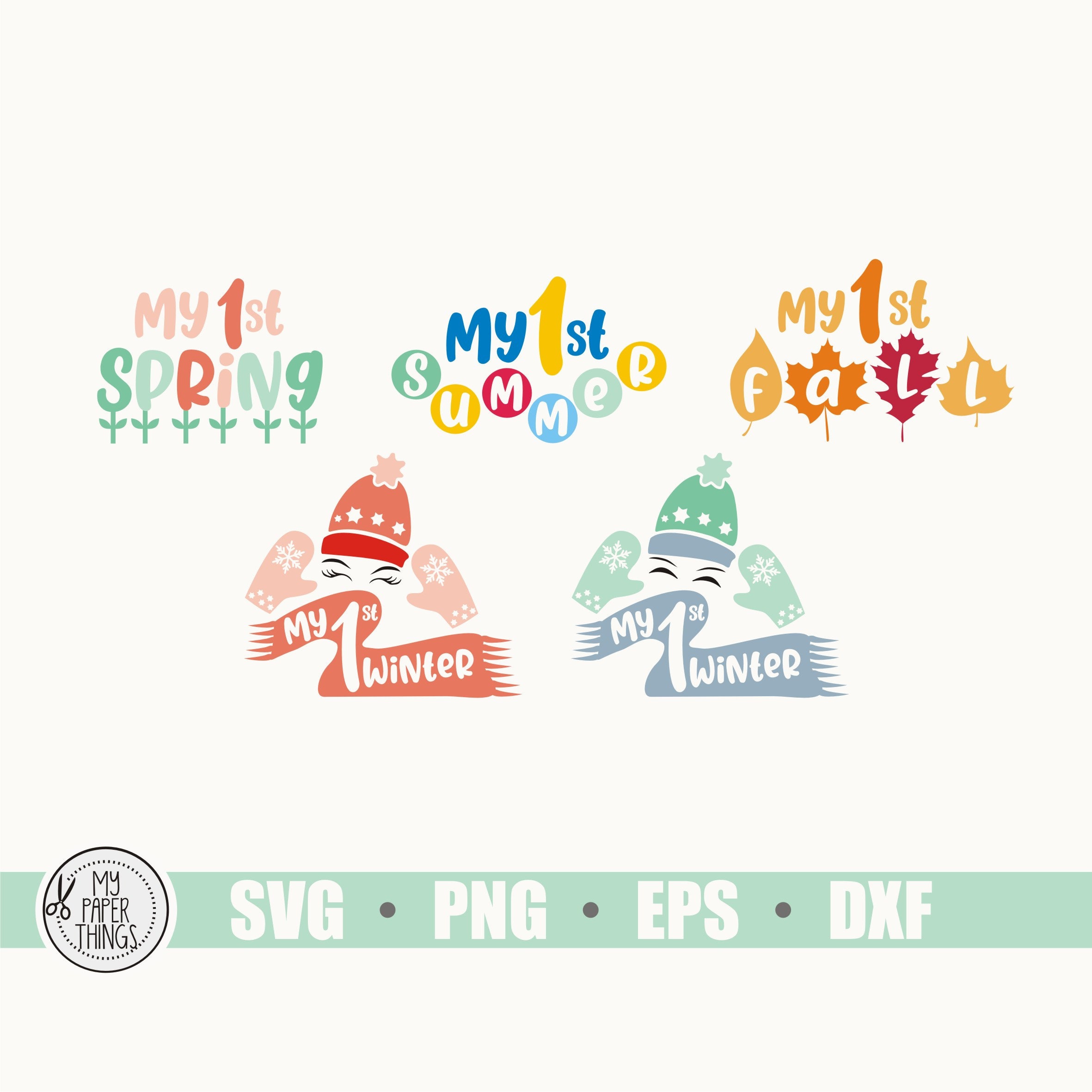 Baby's Firsts SVG, Baby's First Holidays Svg Bundle, Baby Shirt Design ...