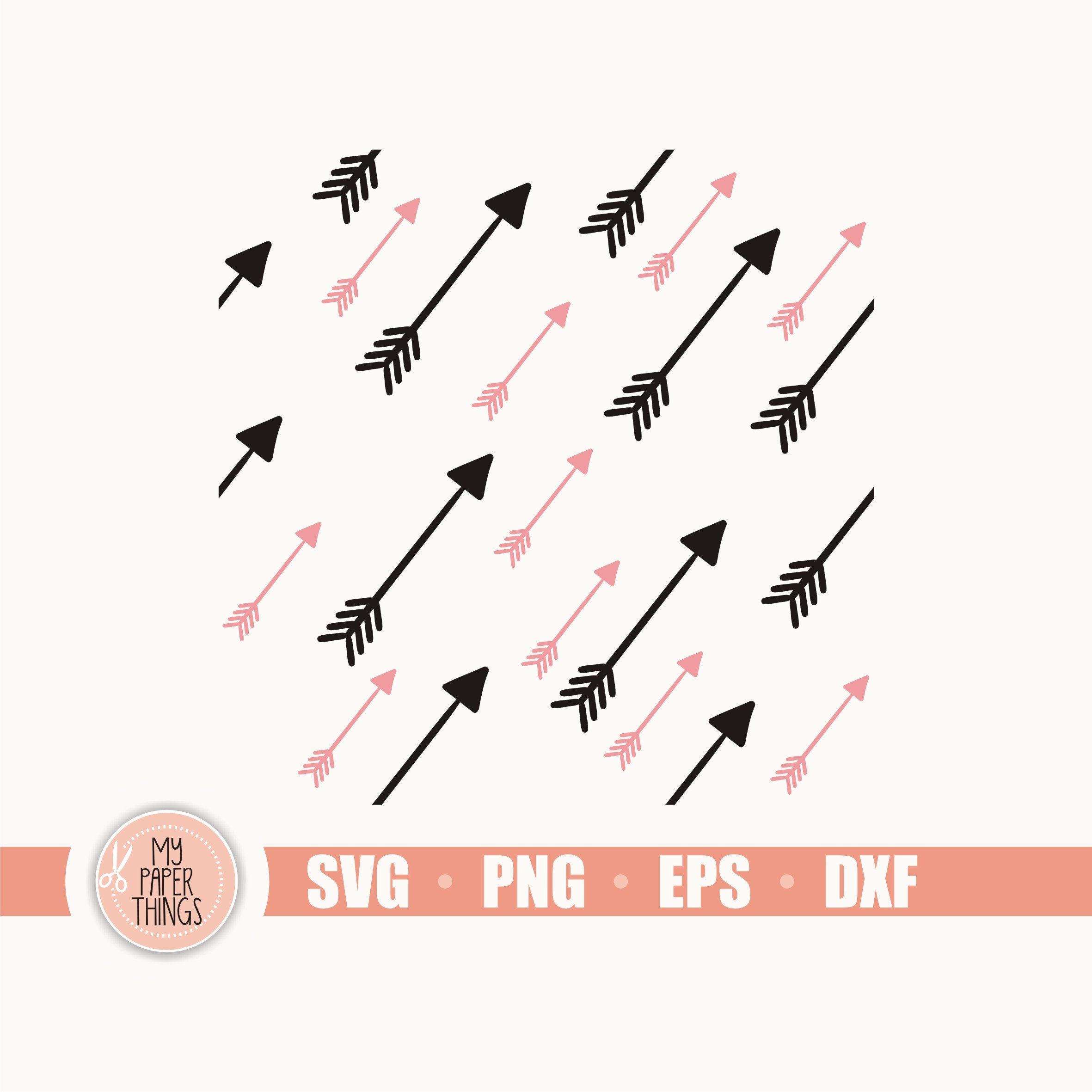 Seamless Pattern SVG, Background SVG Bundle, Heart SVG, Paint Splatter ...