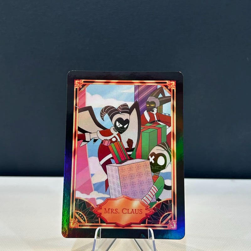 Alastor Hazbin Hotel Trading Card - Etsy