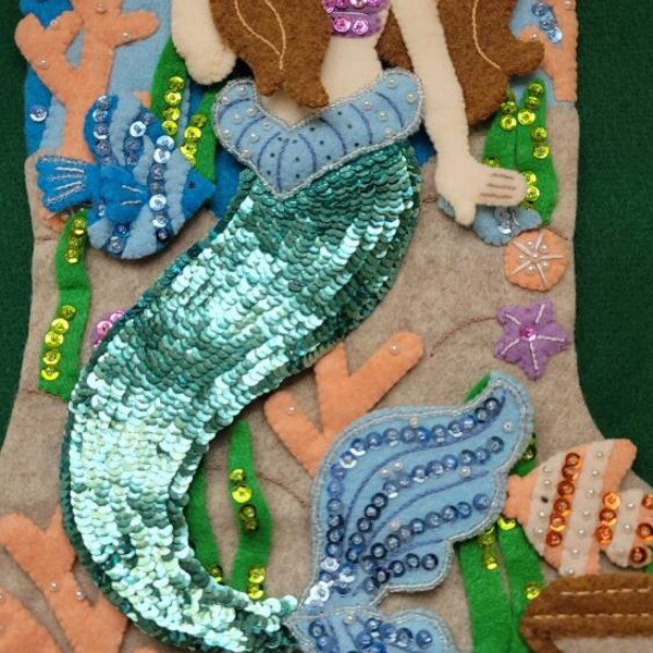 Felt Mermaid - Etsy