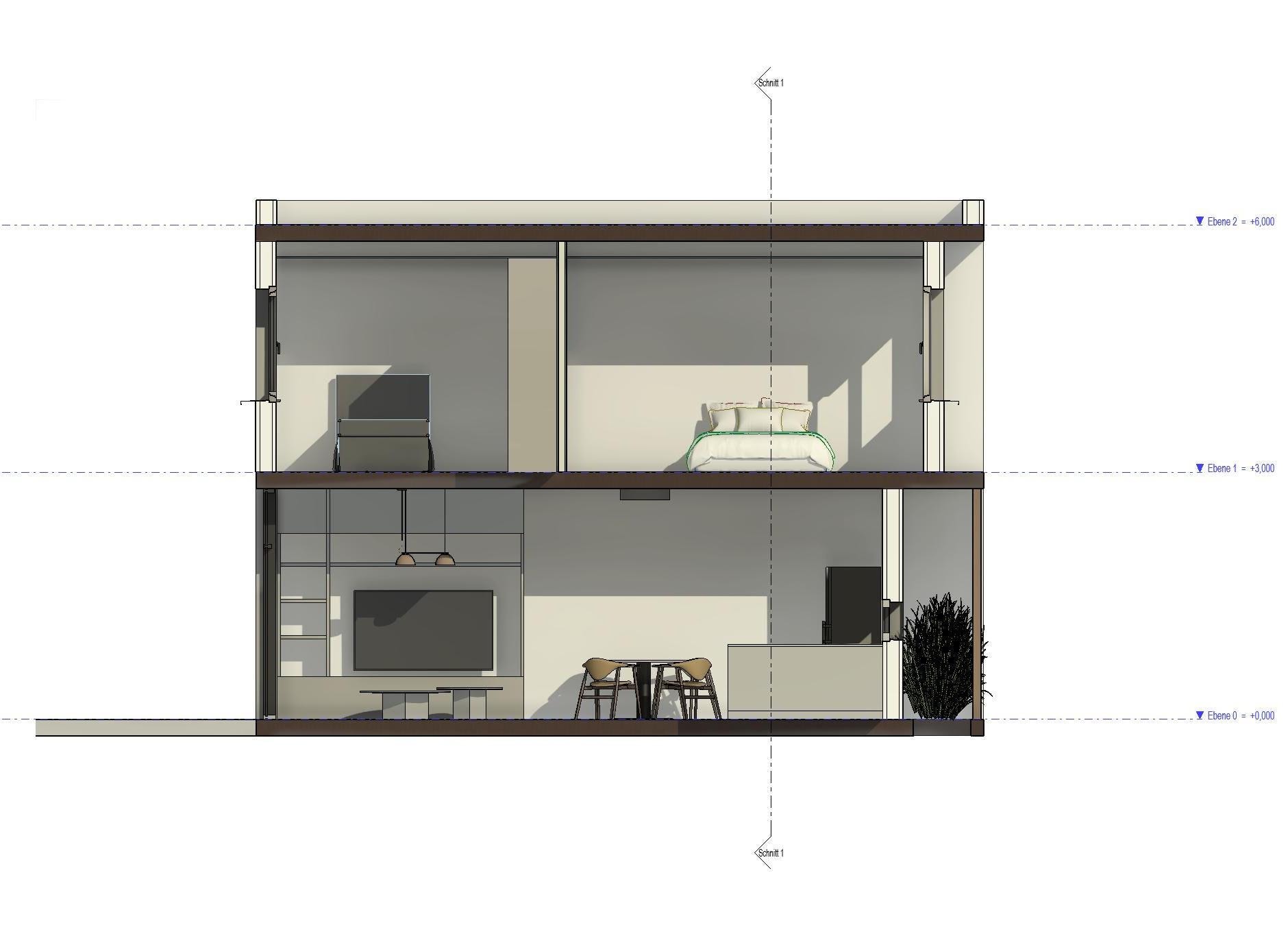REVIT 3D House Model - Etsy