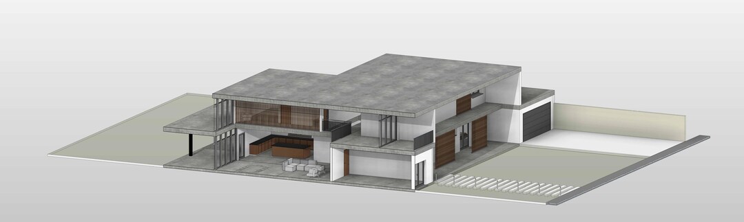 REVIT 3D House Model - Etsy