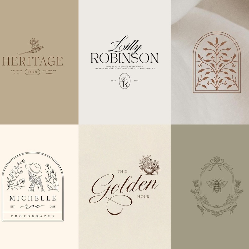 Vintage Logos Design - Etsy UK