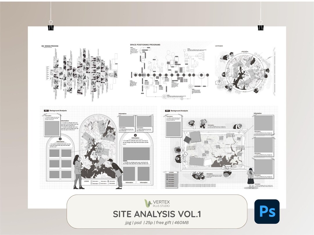 Site Analysis Vol1 | Context Zoning Space Planning | PSD, JPG ...