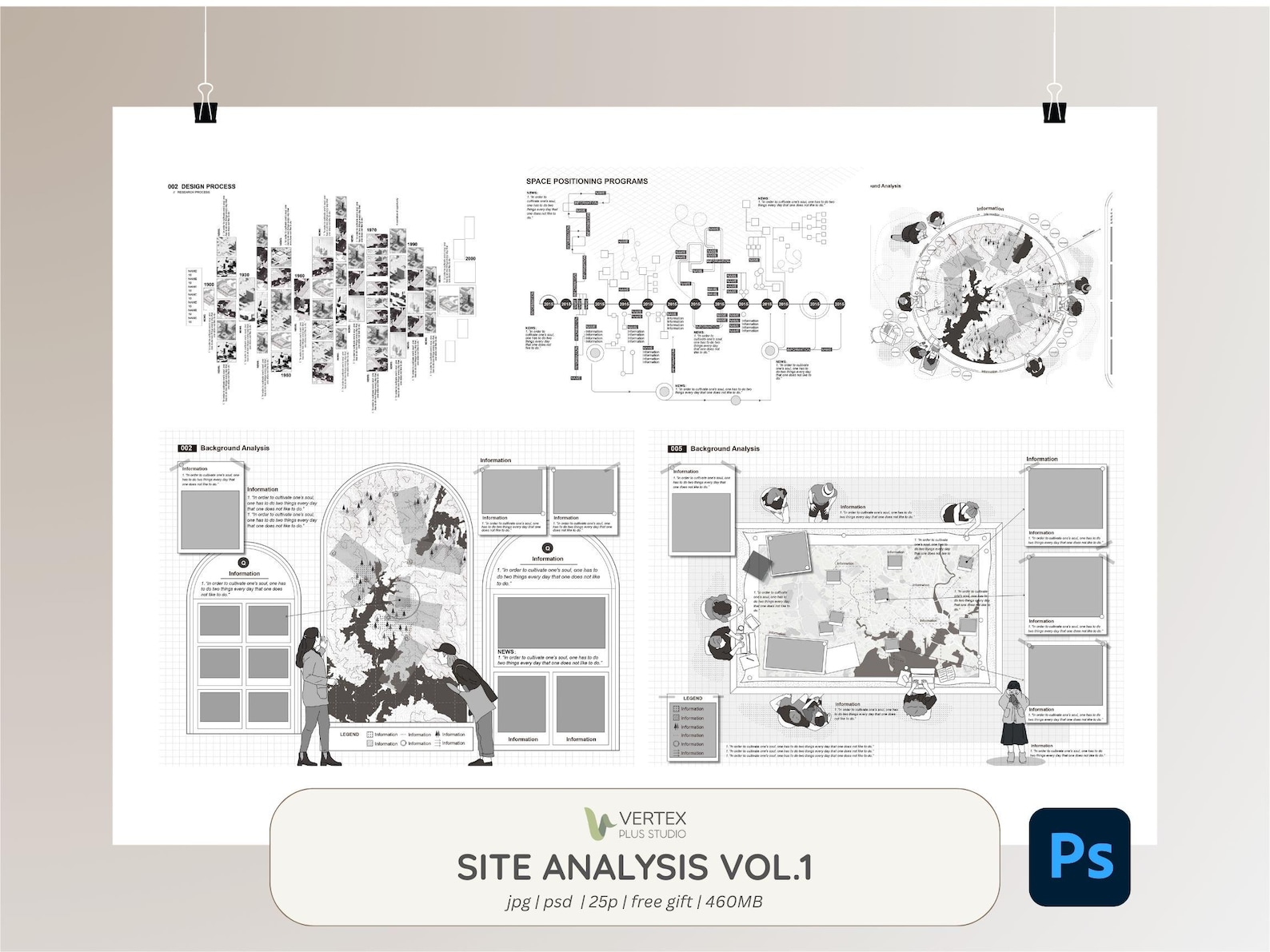 Site Analysis Vol1 | Context Zoning Space Planning | PSD, JPG ...