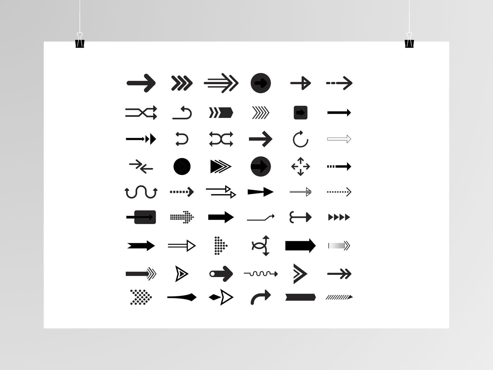 Architectural Arrow Symbol | Site Analysis Diagram (AI, PSD) - Etsy