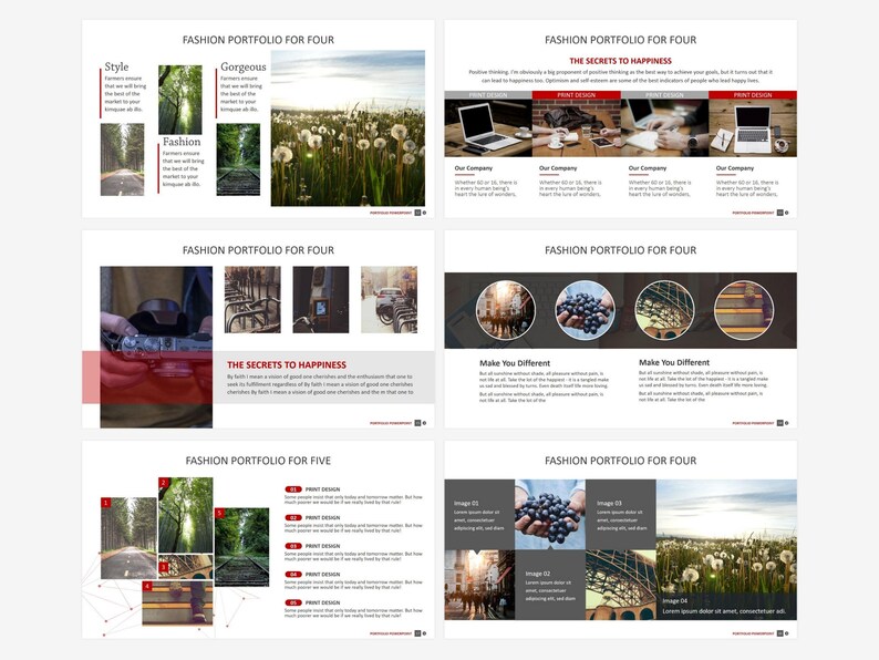 Photography Animated Powerpoint Template | Infographic | High-end ...