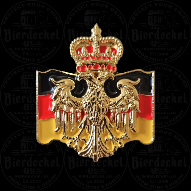 German Eagle Heritage Hat Pin Deluxe Hat Pins German Costume Beer Stein ...