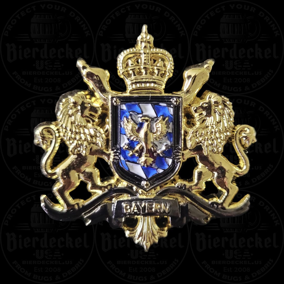 Bavarian Heritage Crest Hat Pin Deluxe Hat Pins German Costume Beer ...