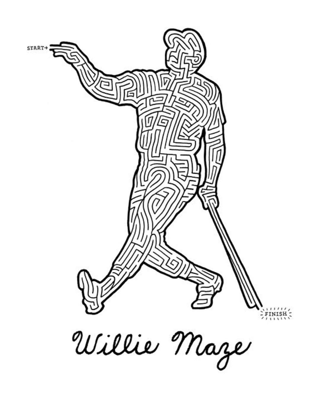 Willie Maze Print - Etsy