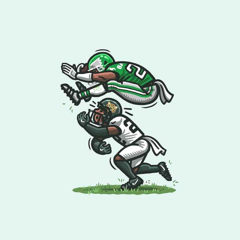 Saquon Barkley Hurdle Svg - Etsy