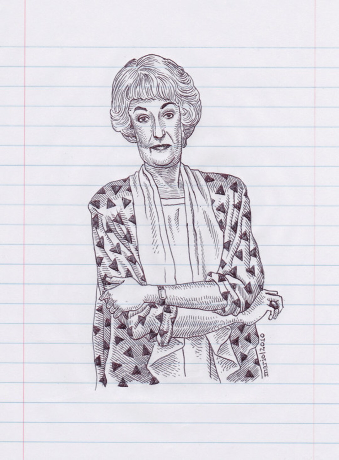Bea Arthur Print - Etsy