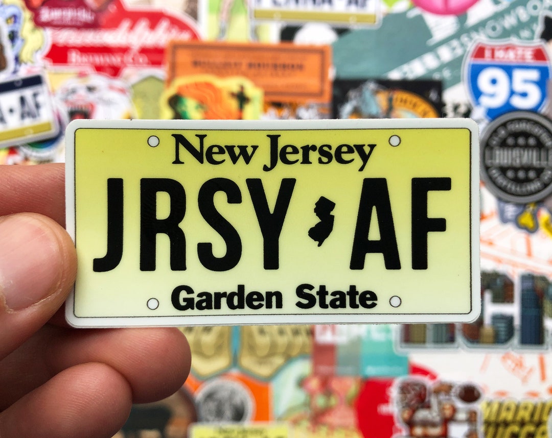 JRSY-AF Sticker - Etsy